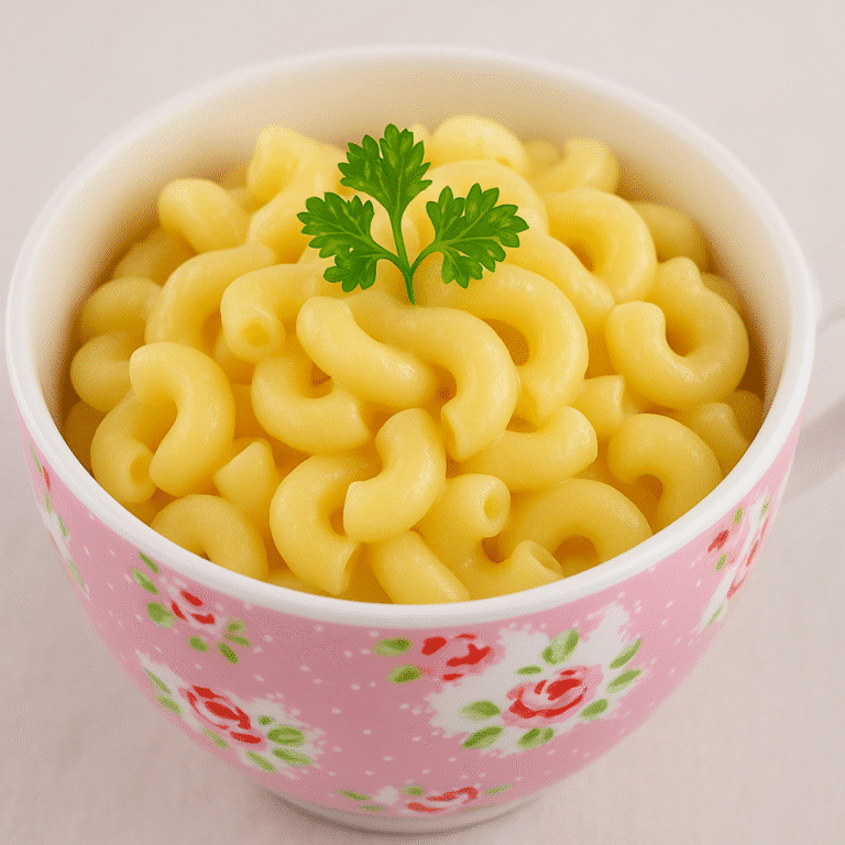 Mac and Cheese in a Mug – Quick Comfort, 5-Min Fix!