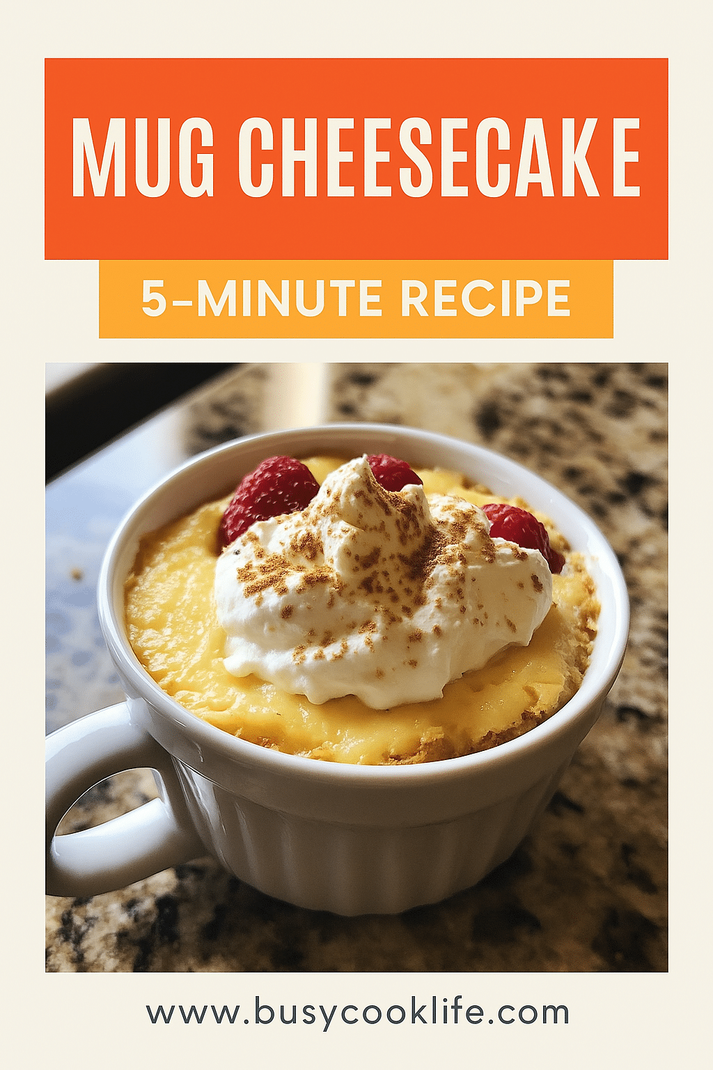 Mug Cheesecake: Ultimate 5-Minute Recipe (Irresistibly Creamy!)