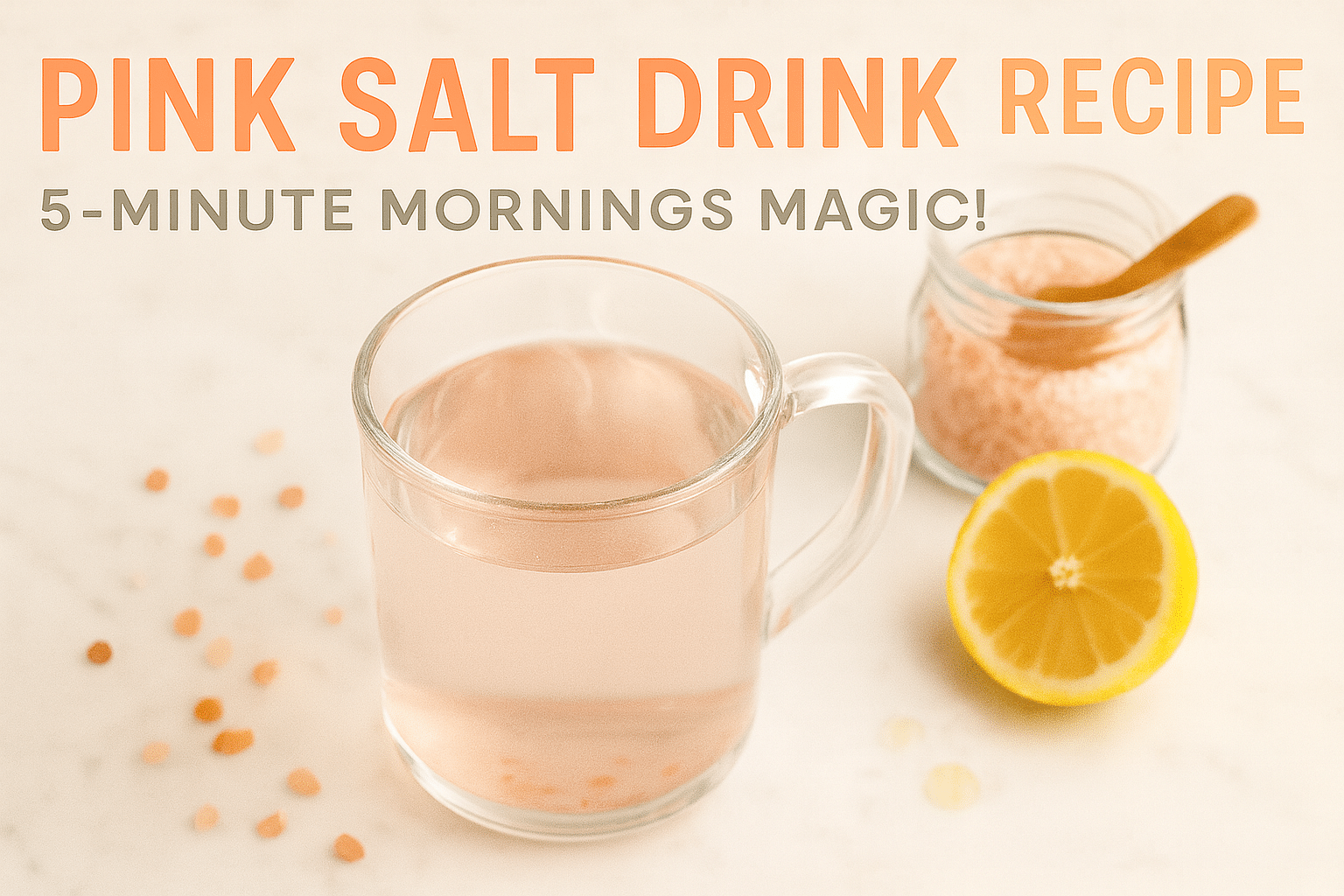 The Simple Pink Salt Trick Recipe I Use Every Day